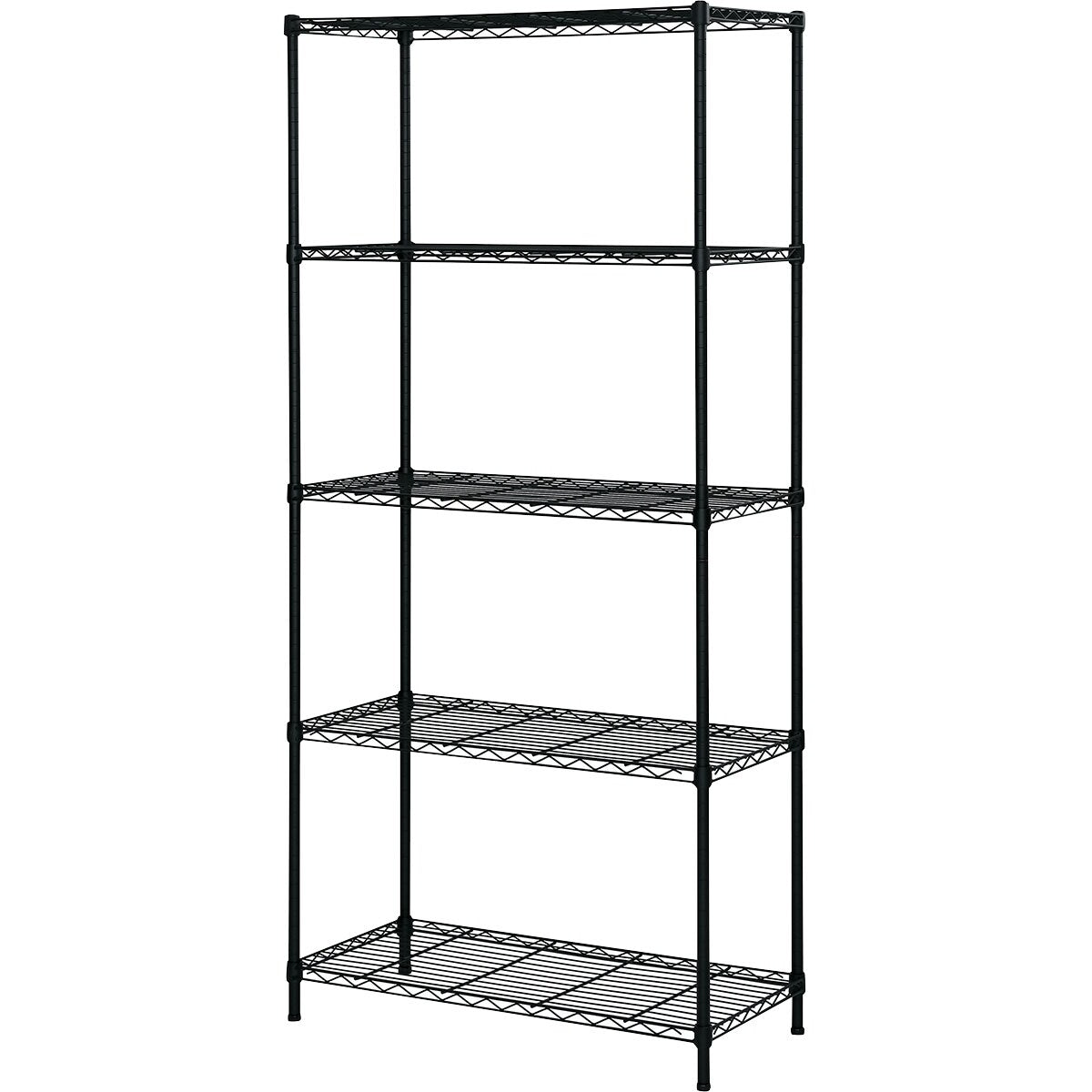 STEEL RACK CUSTOM 8540 4-TIER BK