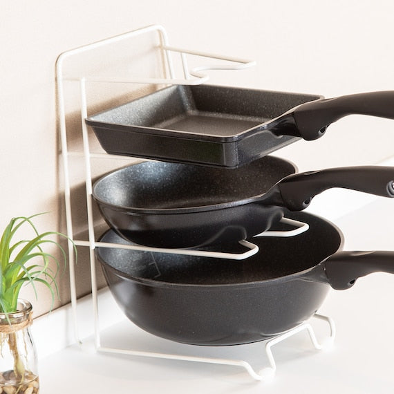 Frying Pan Stand Vertical and Horizontal WH